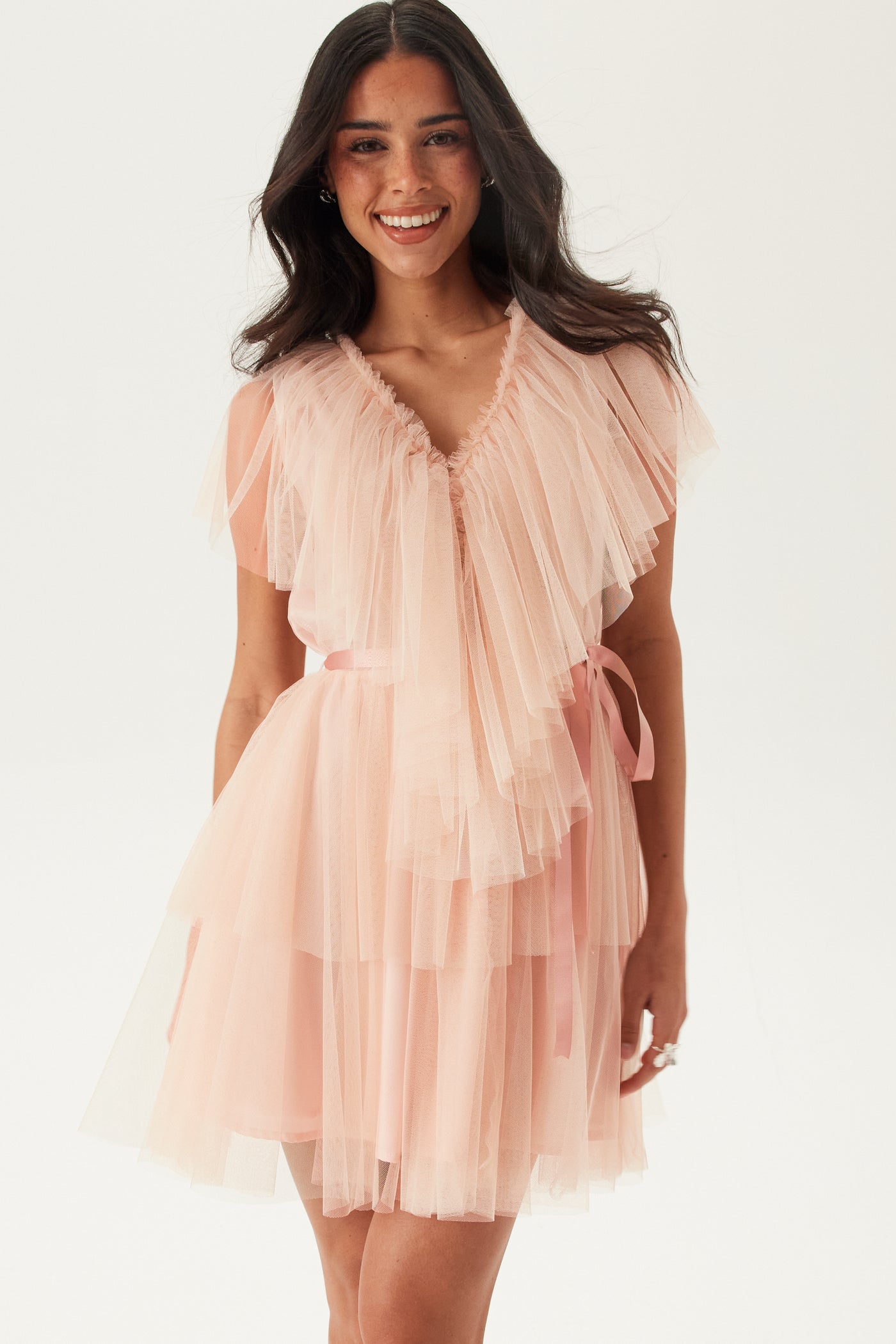 Ida sjöstedt - Ida Sjöstedt - Aurora Dress Powder Pink