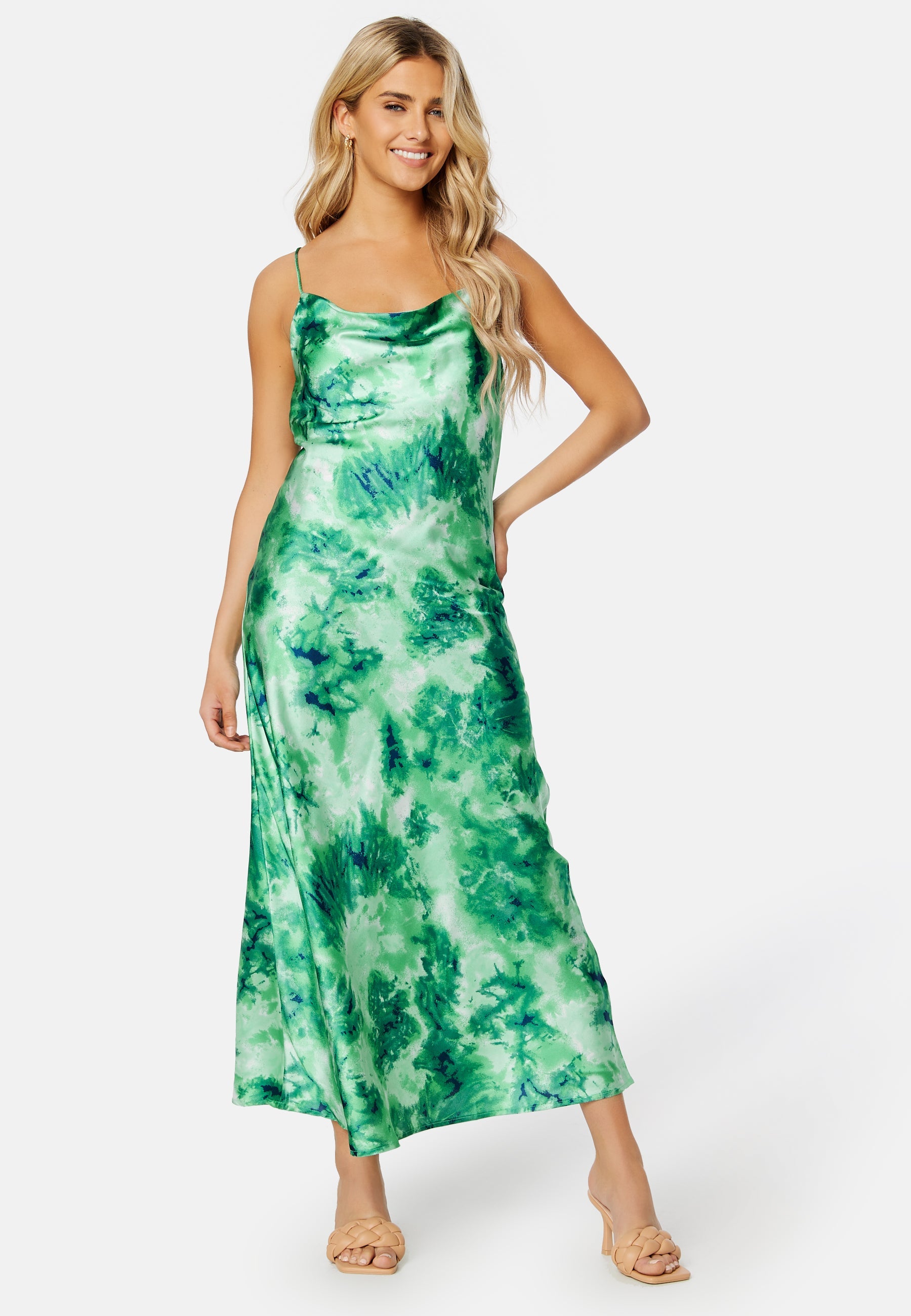 Object collectors item – Sumai Slip Dress – campaign-outlet – Green