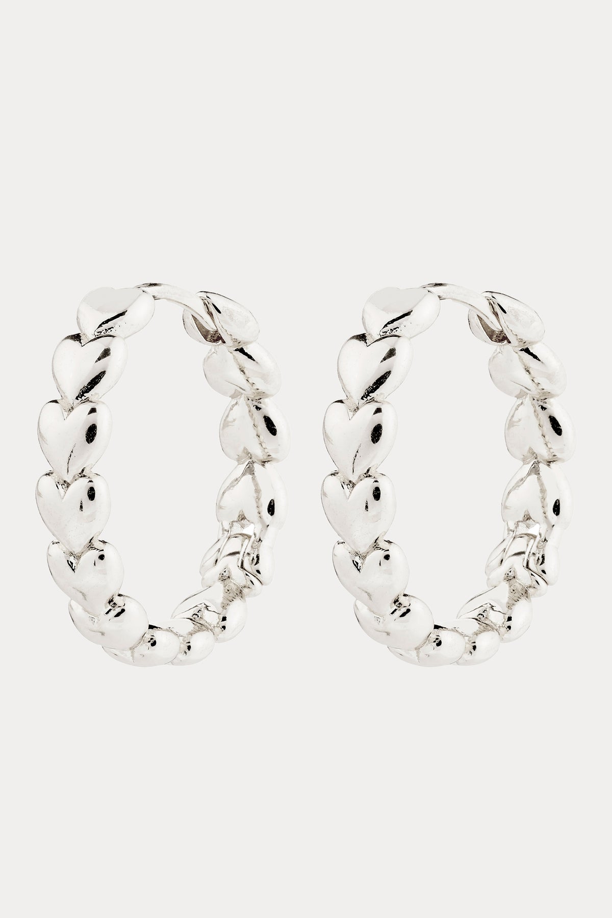 Pilgrim - Pilgrim - Maeve Hoop Earrings Silver-plated Silver